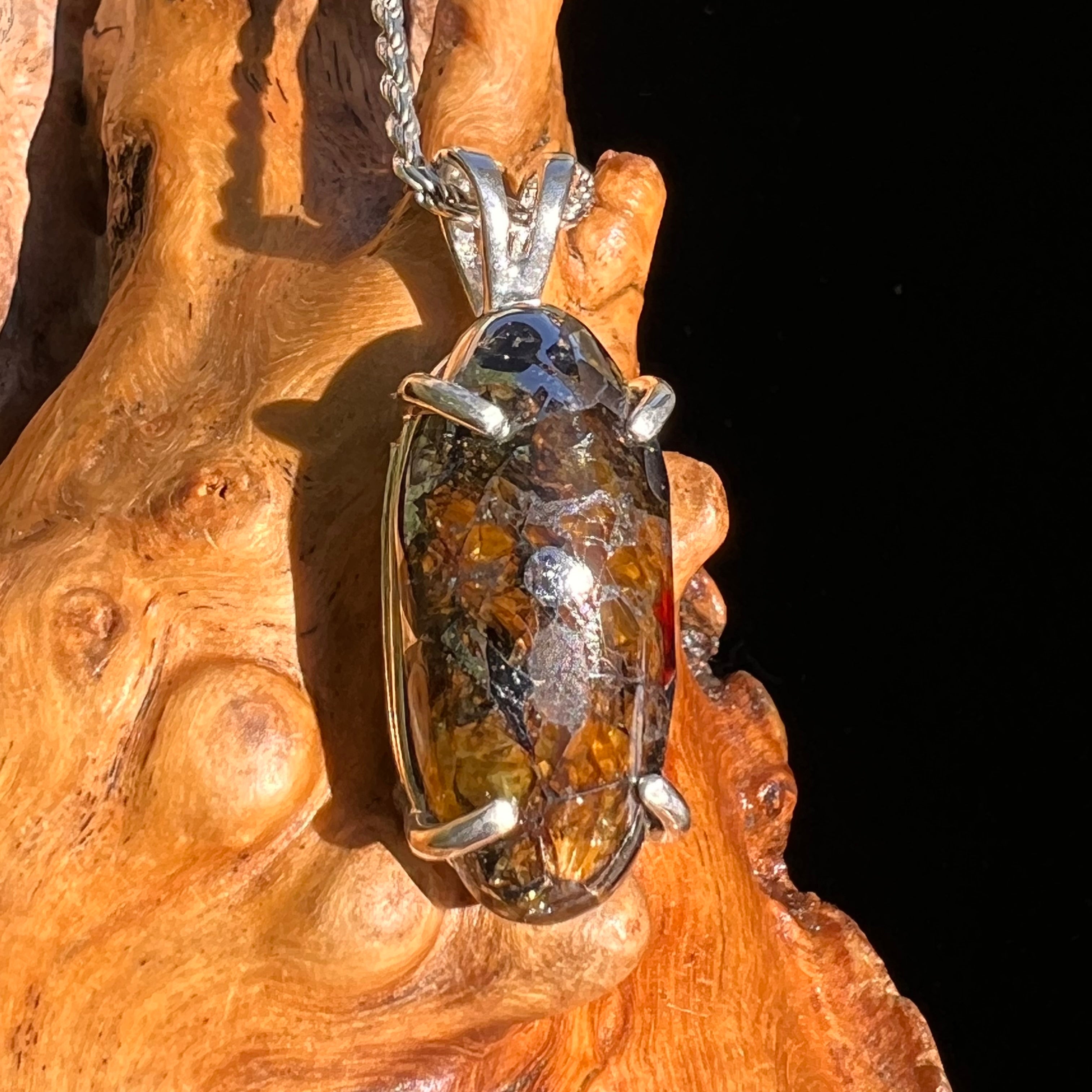 Stony Iron Pallasite Meteorite Jewelry | Moldavite Life Stony Iron Pallasite Meteorite Jewelry | Moldavite Life