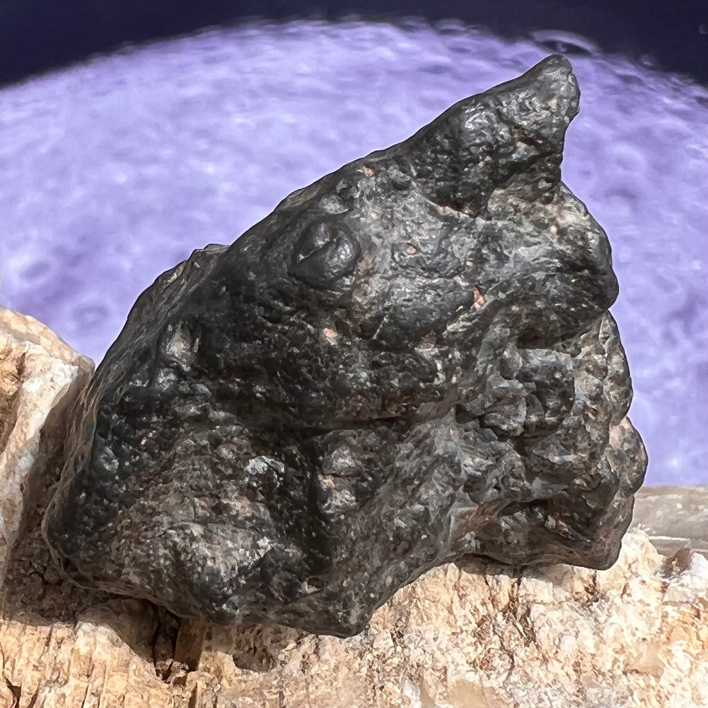 Lunar Meteorite feldspathic melt breccia Lunite | moldavitejewelry.com ...