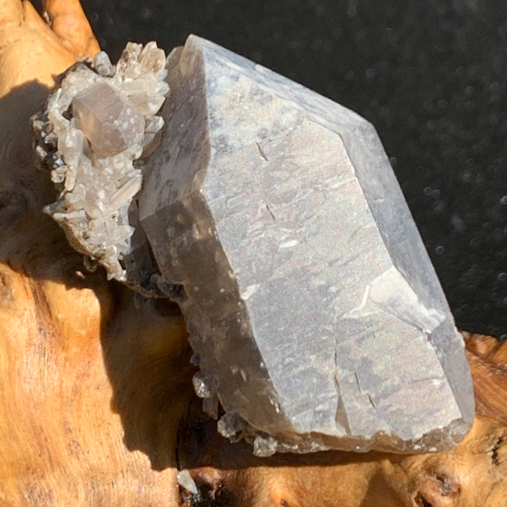 Rare Brookite Crystals in Quartz | MoldaviteJewelry.com – Moldavite Life