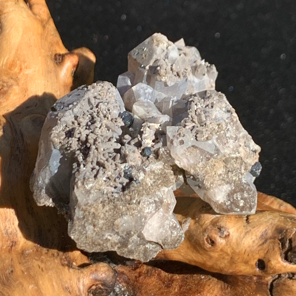 Rare Brookite Crystals in Quartz | MoldaviteJewelry.com – Moldavite Life